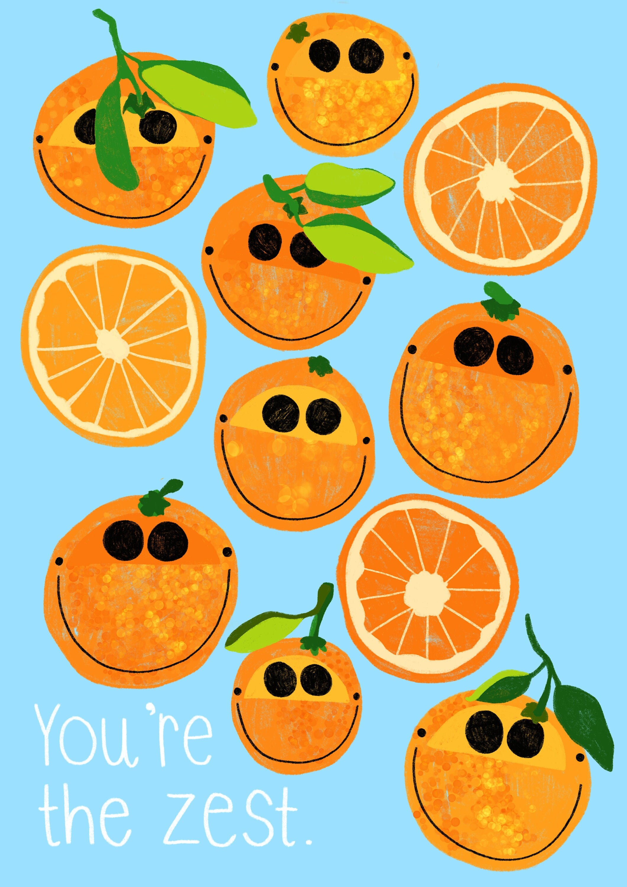 You're the Zest Print - Etsy