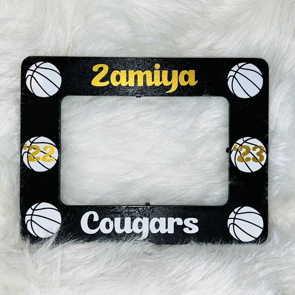 Basketball 4x6 Picture Frame - Etsy