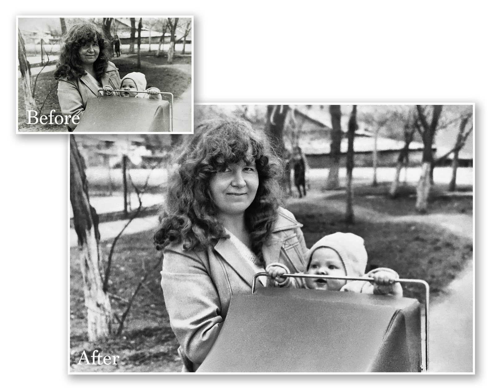 Old Photo Restore, Image Restoration Service, Torn Photo Fix and Repair ...