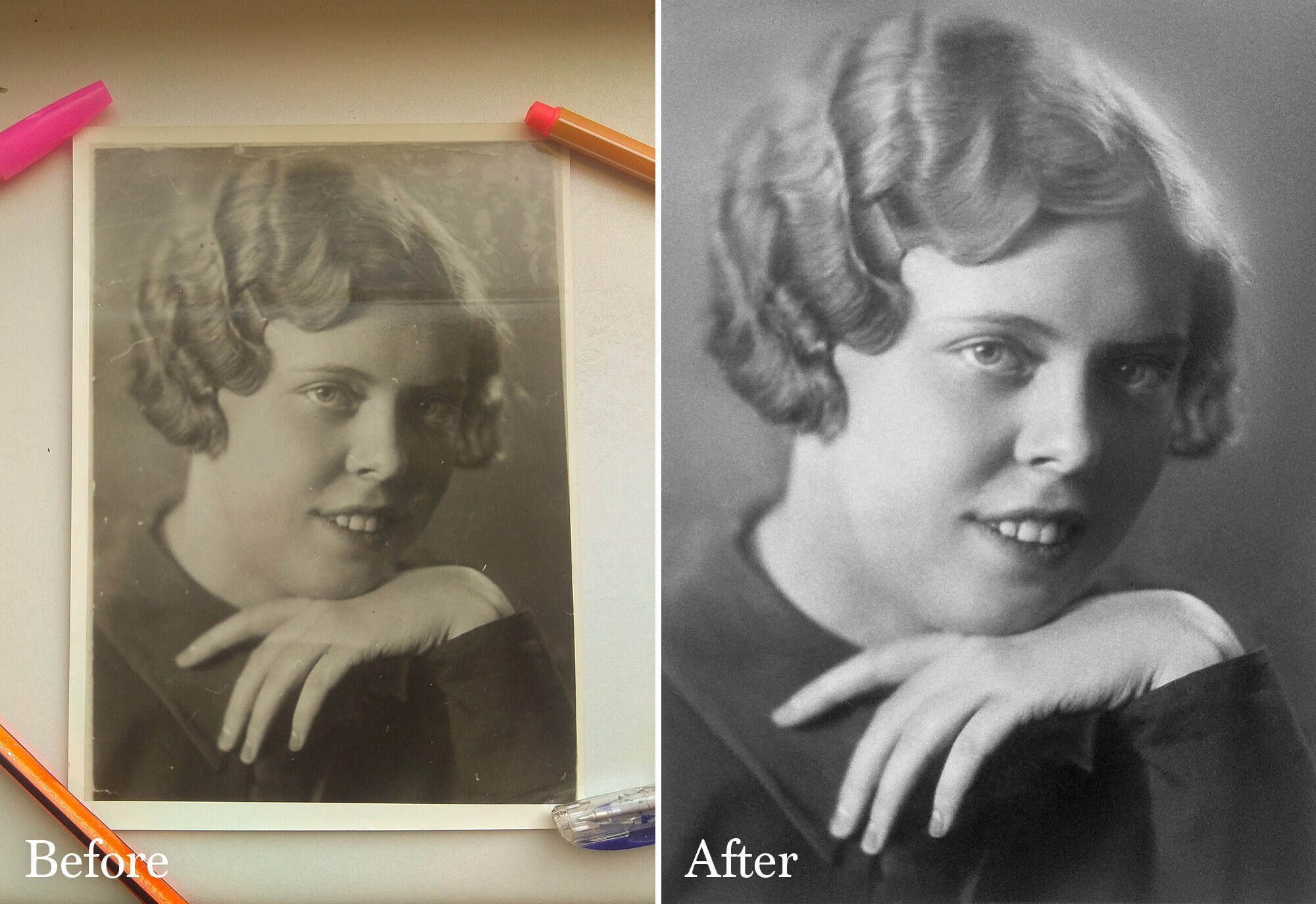 Old Photo Restore, Image Restoration Service, Torn Photo Fix and Repair ...