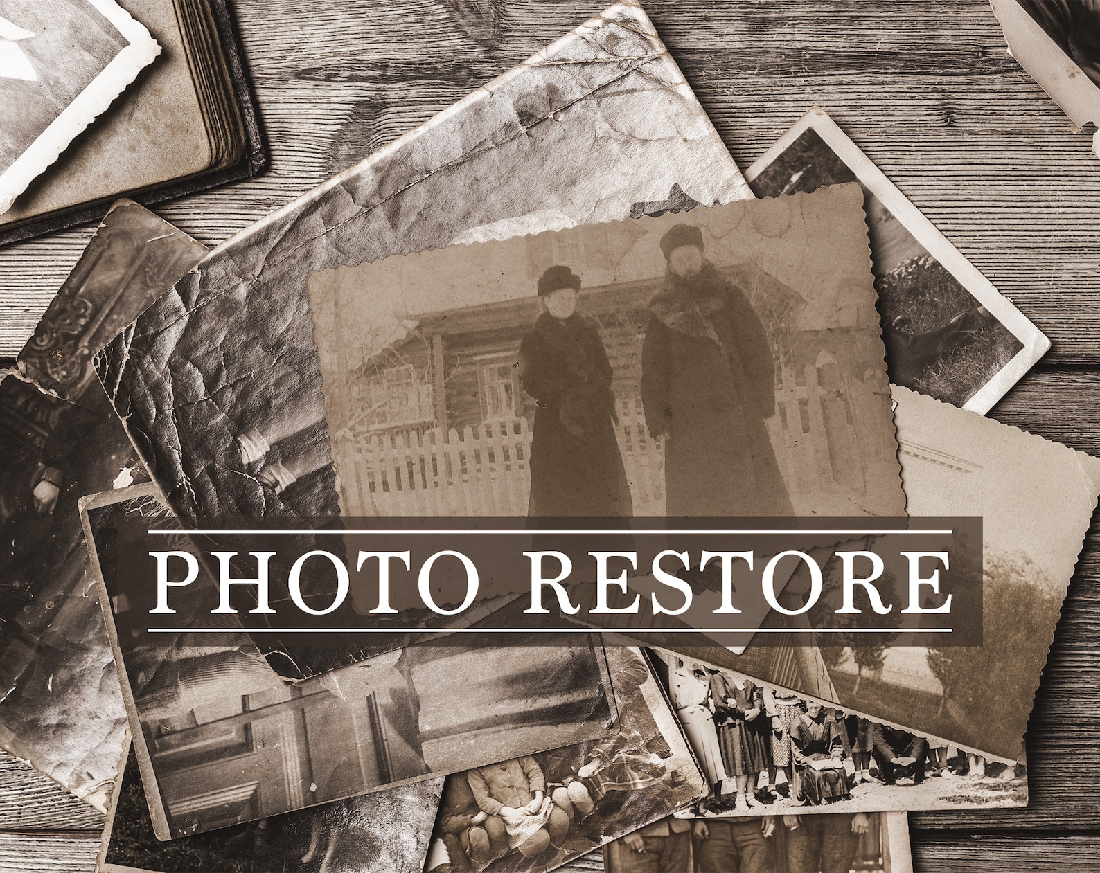 Old Photo Restore, Image Restoration Service, Torn Photo Fix and Repair ...