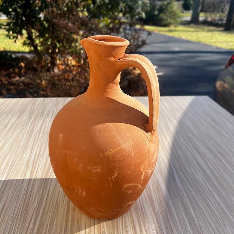 Clay Pitcher - Etsy