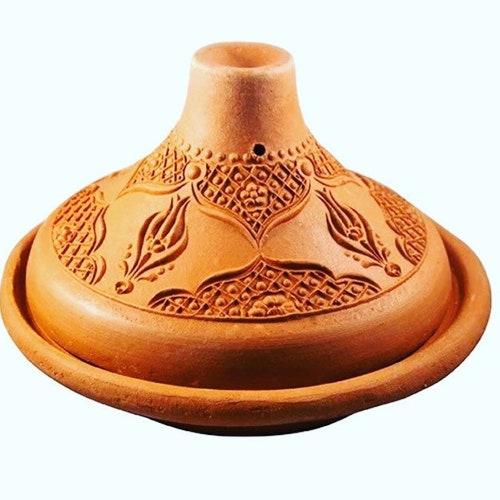 Small Tajine Cooking Pot Unglazed Clay Tagine Dish Handmade - Etsy