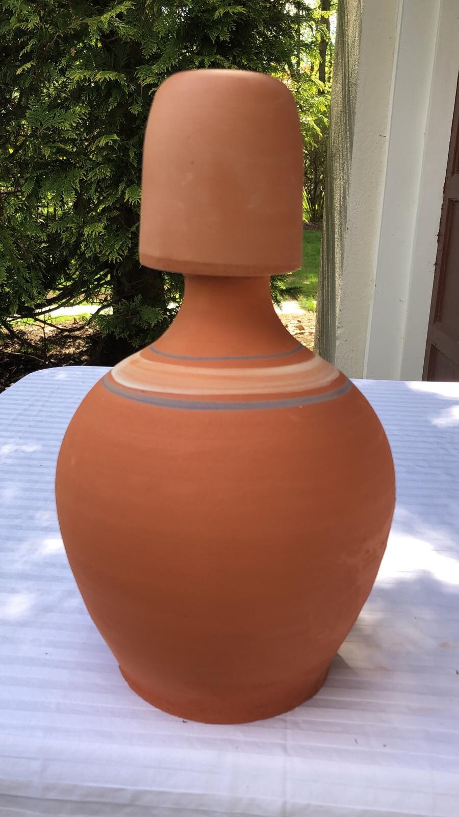 Earthenware Red Clay Pitcher Old World Style Pottery Jug - Etsy Canada