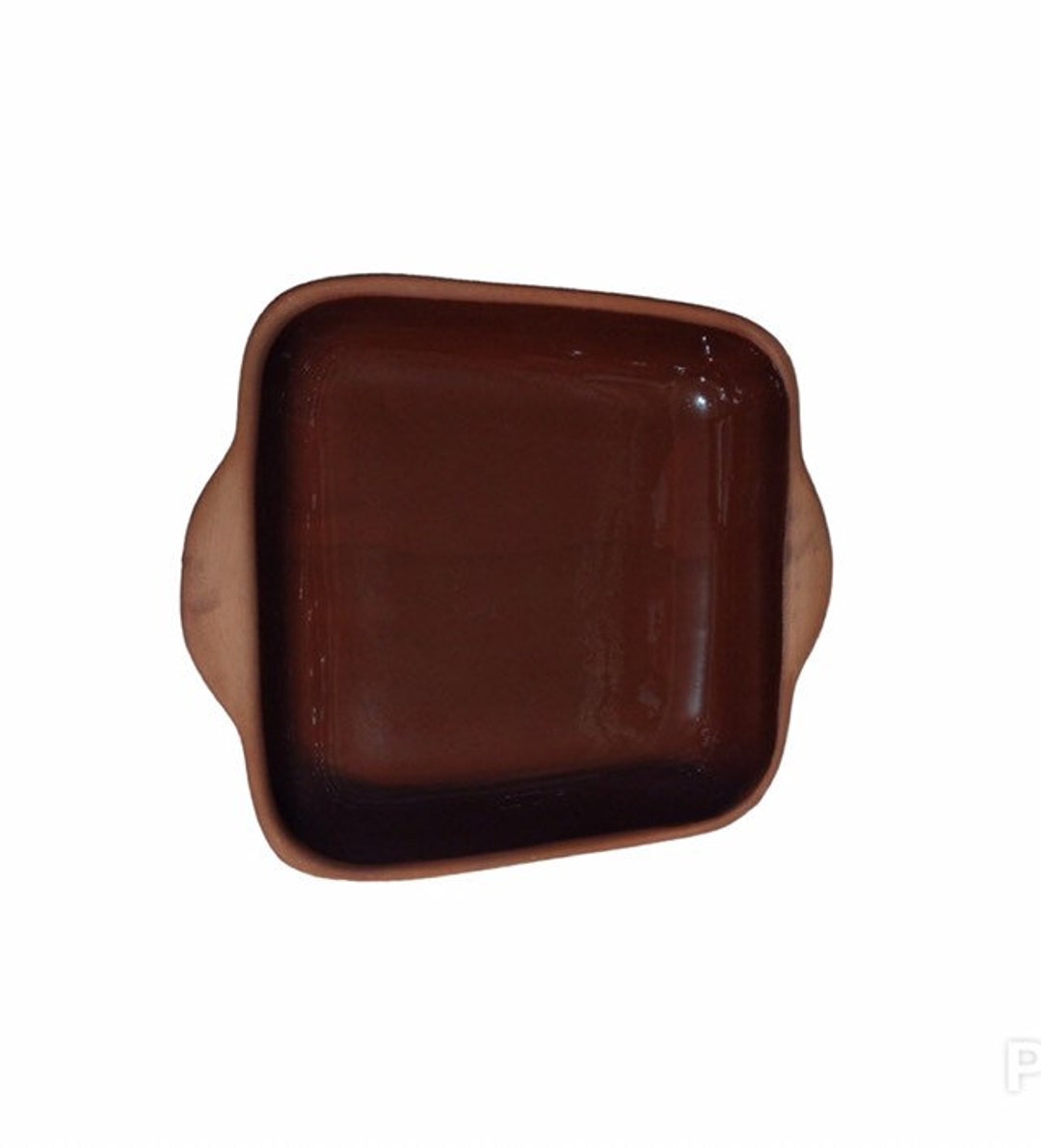 Earthenware Casserole Dish, Clay Oven Tray, Terracotta Square Baking ...