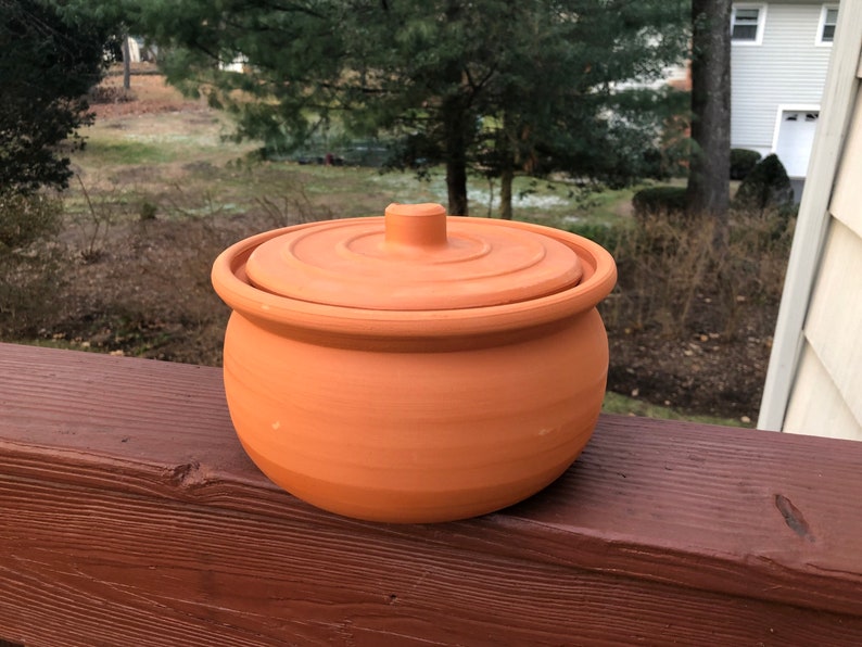Earthenware Cooking Pot Handmade Clay Casserole Crock Pot | Etsy