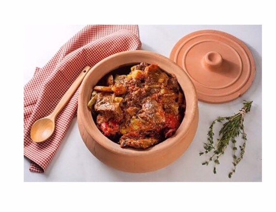 Earthenware Cooking Pot Handmade Clay Casserole Crock Pot | Etsy Canada