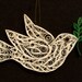 Quilled Dove Ornament - Etsy