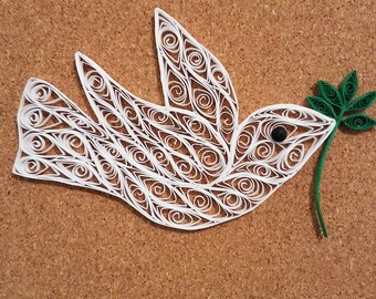 Quilled Snowflake of Rings Ornament - Etsy