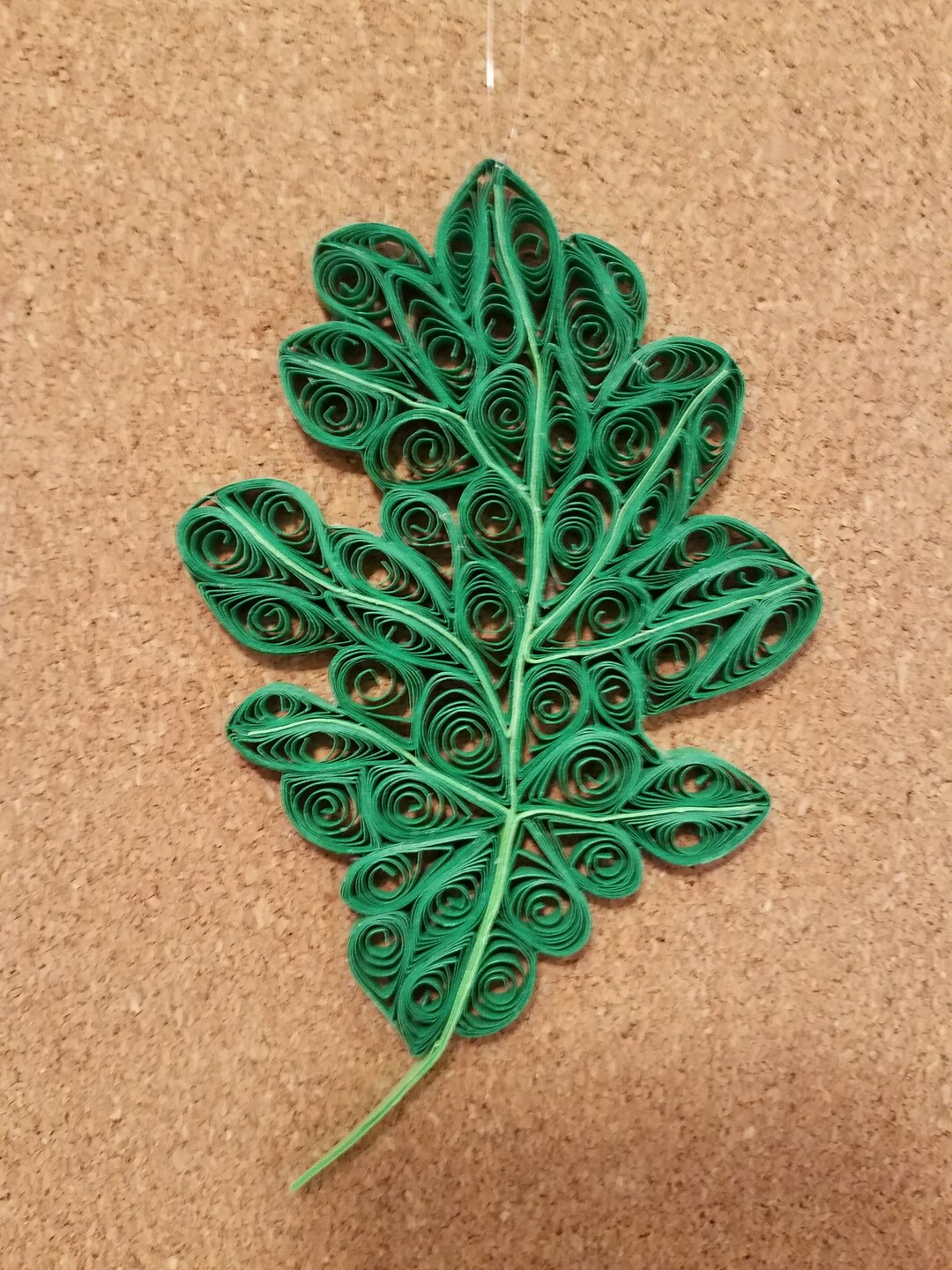 Quilled Leaf Ornament - Etsy
