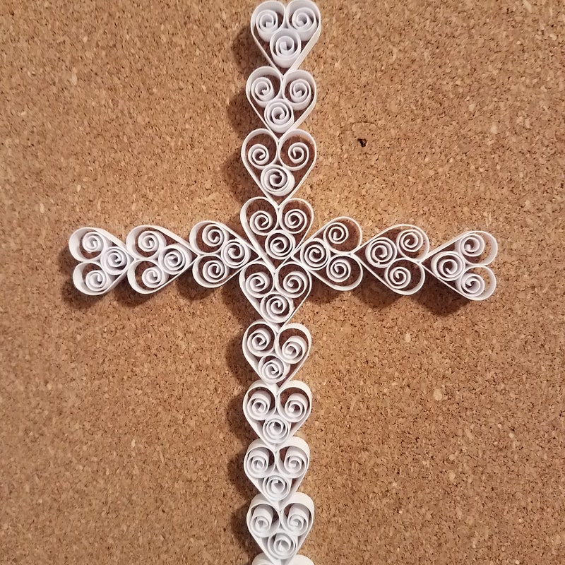 Quilled Cross - Etsy