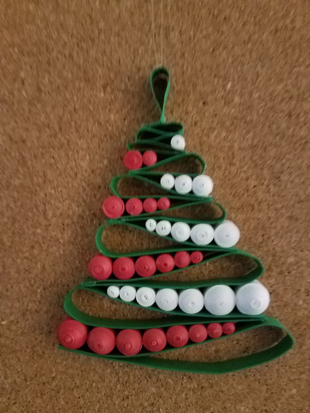 Quilled Twirled Tree Ornament - Etsy