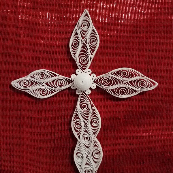 Quilled Cross - Etsy