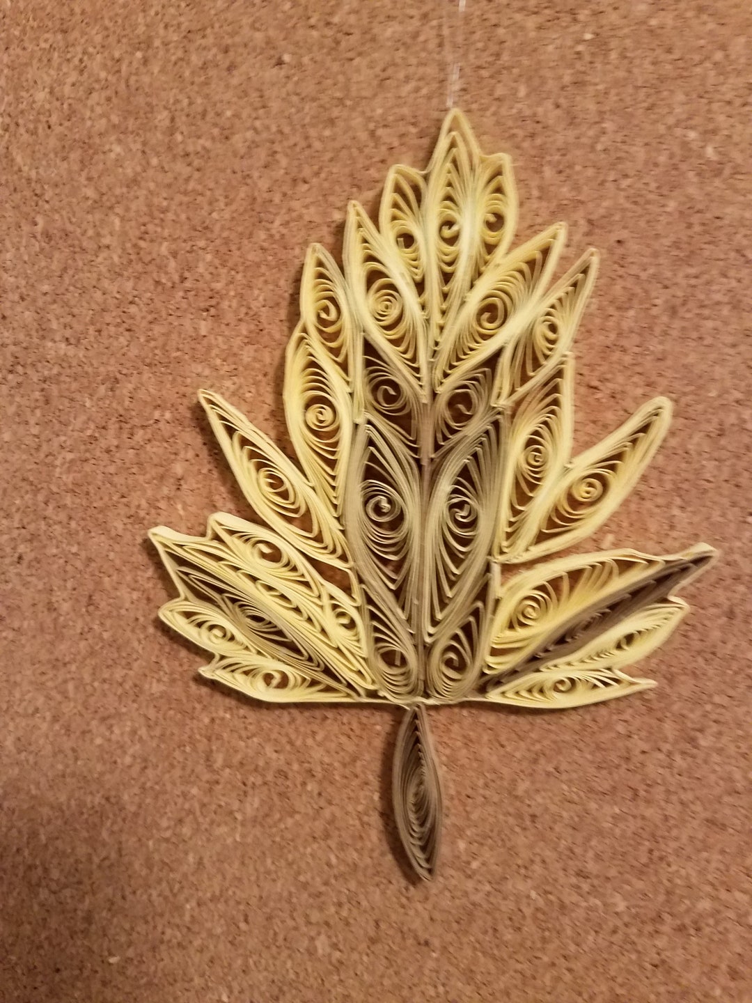 Quilled Fall Leaf - Etsy