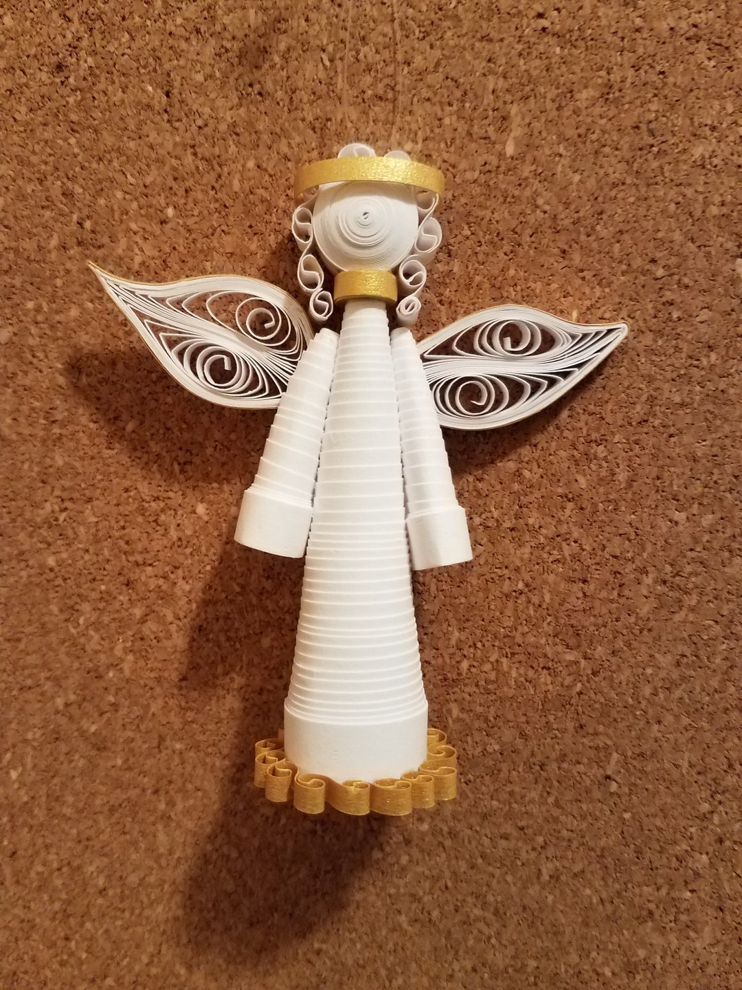 Quilled Angel Ornament - Etsy