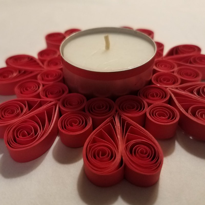 Quilled Candle - Etsy