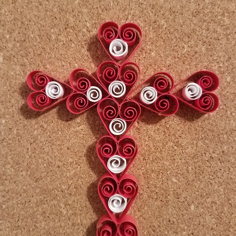 Quilled Cross - Etsy