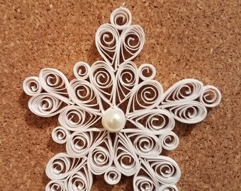 Quilled Dove Ornament - Etsy