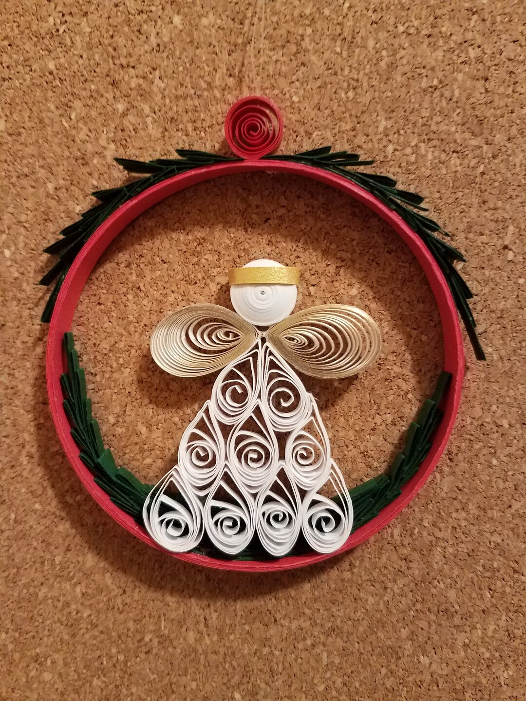 Quilled Angel Ornament - Etsy