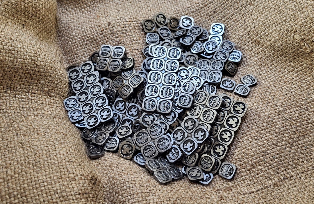 A Feast for Odin | Metal Hacksilver Coin Upgrade Set - Etsy
