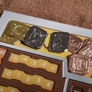 Terraforming Mars | Deluxe Metal Coin Set - Etsy