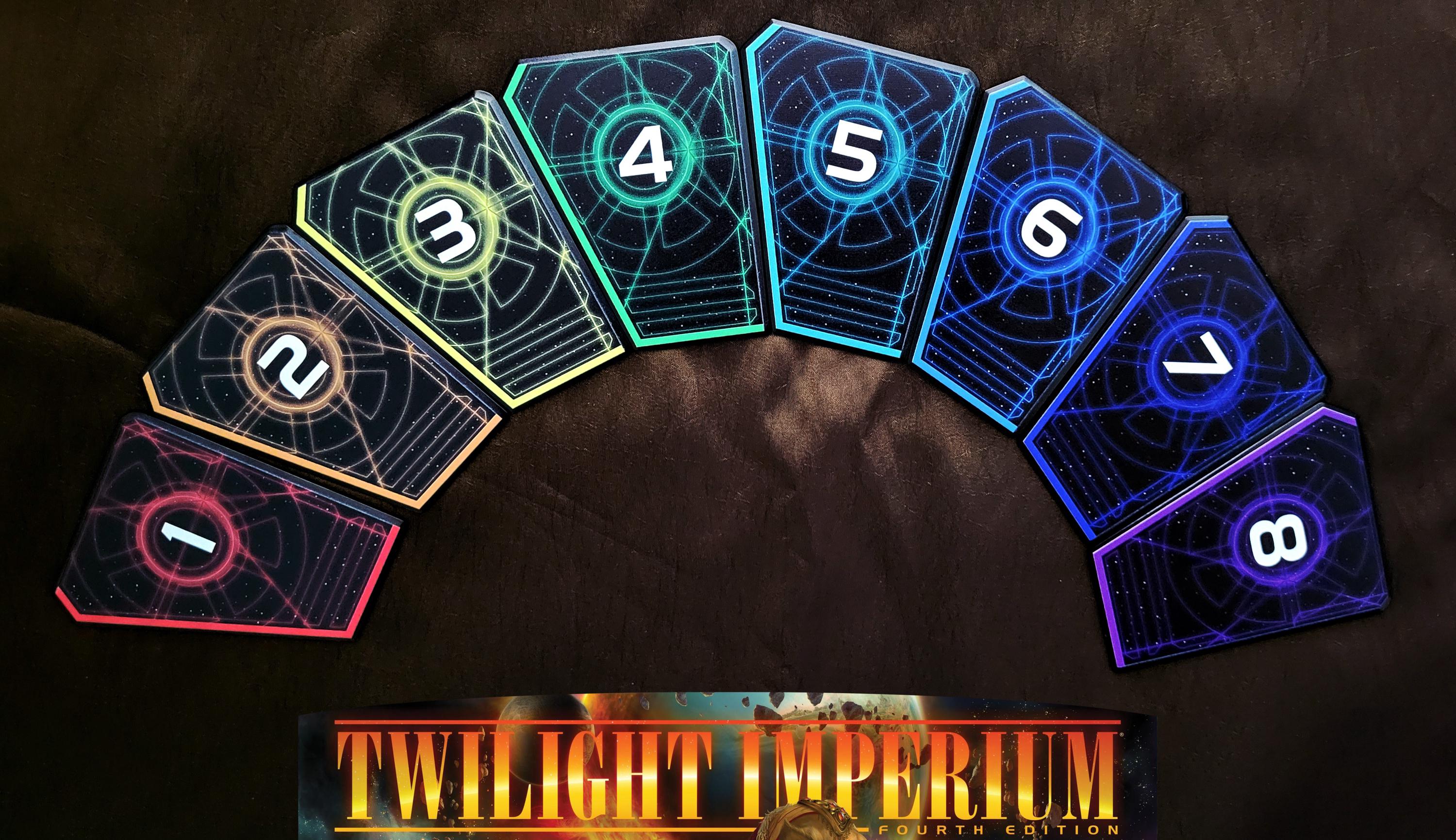 Twilight Imperium | Set of Metal Strategy Cards - Etsy