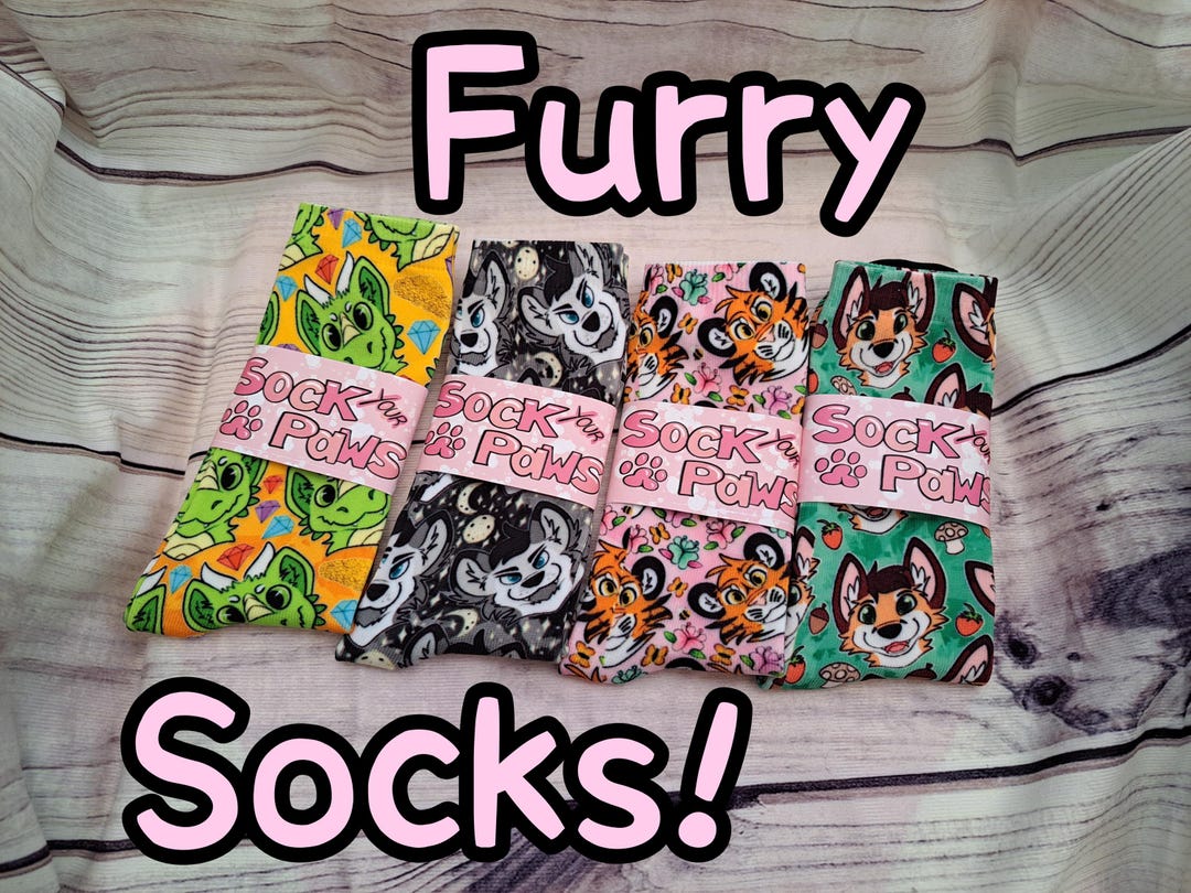 Socks Your Paws - Furry Socks - Etsy Australia