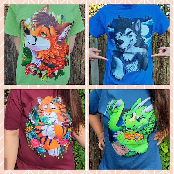 Furry Merch - Etsy