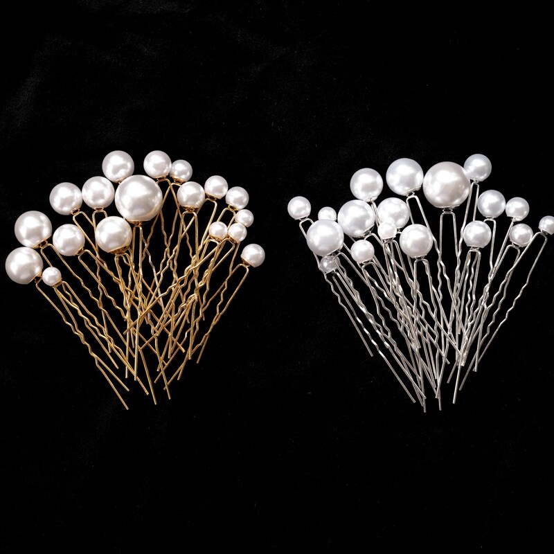 Pearl Hair Pins - Etsy