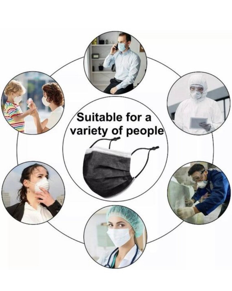 Soft Elastics With Adjuster for Face Masks Elastic With - Etsy