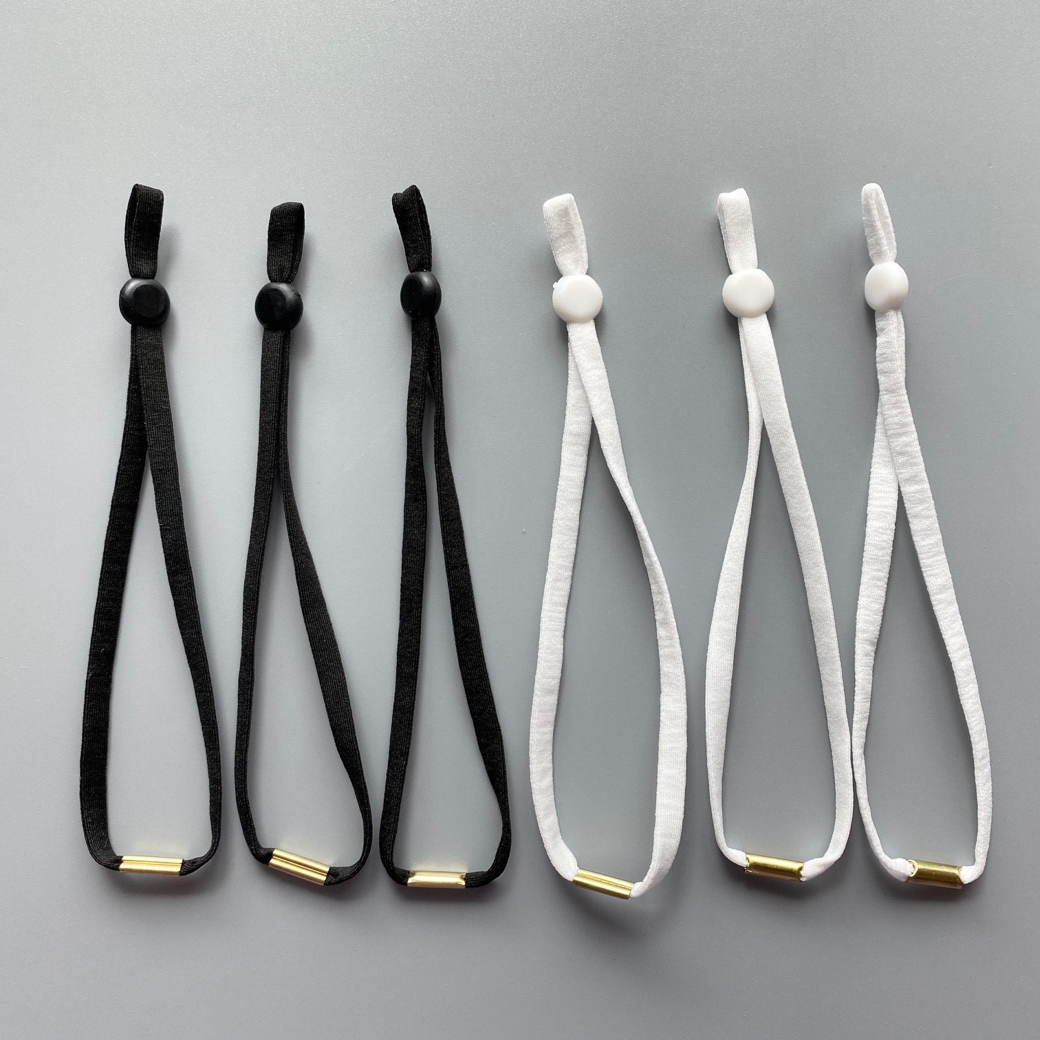 Long Soft Elastic With Stoppers , Elastic With Adjuster , Elastic With ...