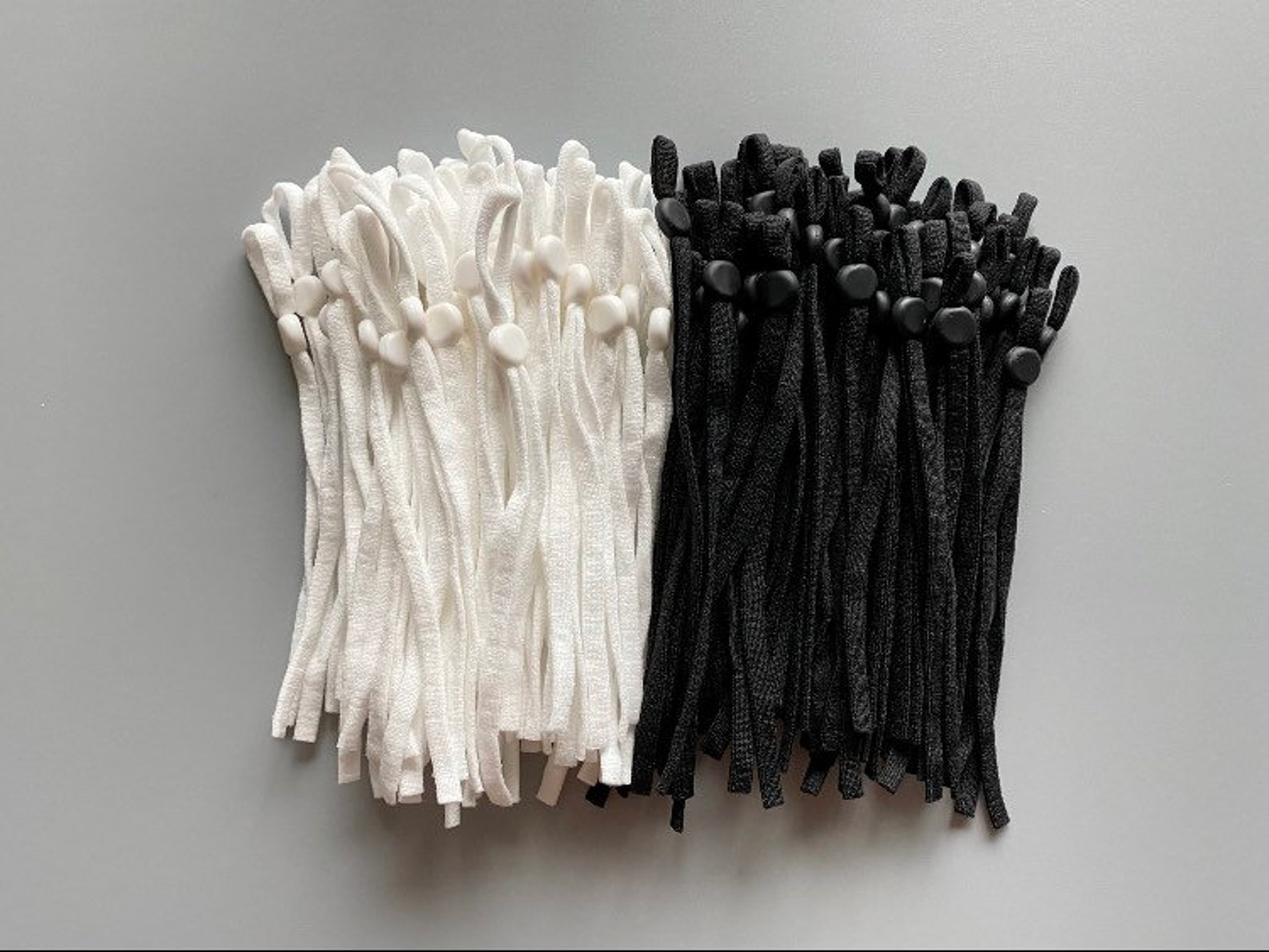 5 Long Soft Elastic With Stoppers Elastic With Adjuster - Etsy