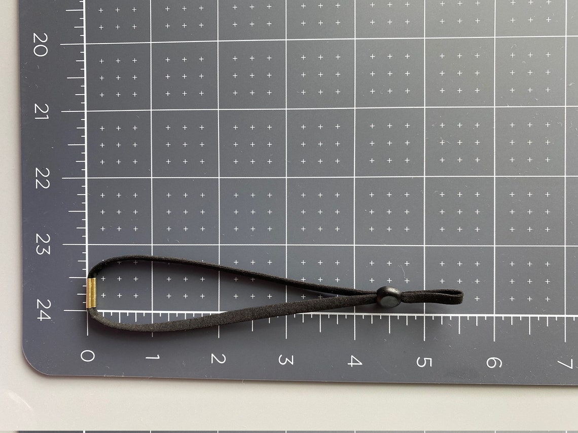 Long Soft Elastic With Stoppers Elastic With Adjuster - Etsy