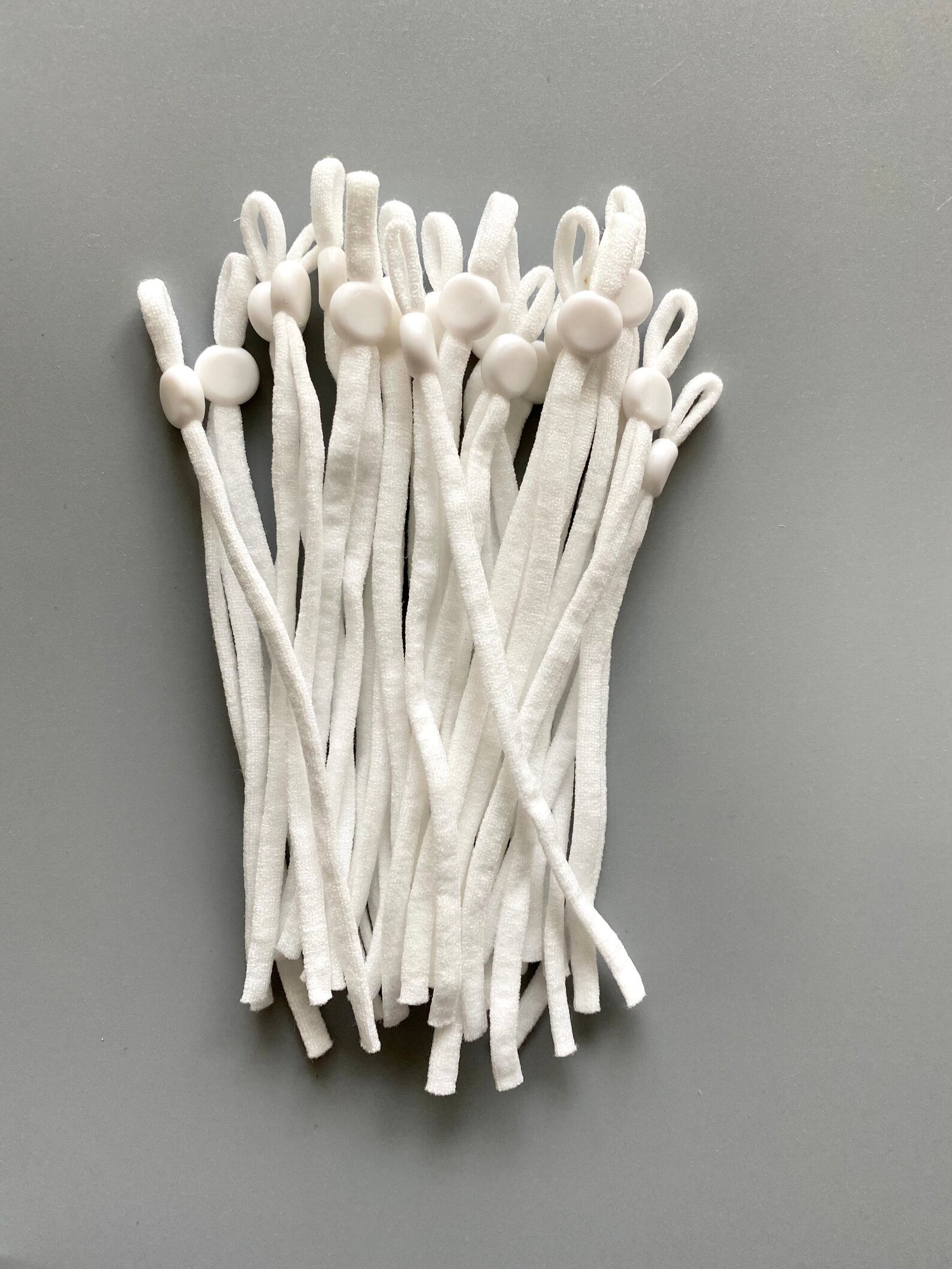 5 Long Soft Elastic With Stoppers Elastic With Adjuster - Etsy