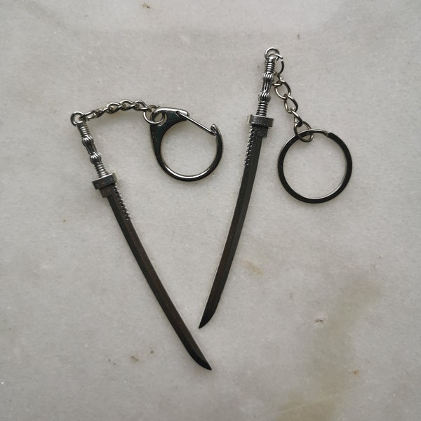 Katana Keychains - Etsy