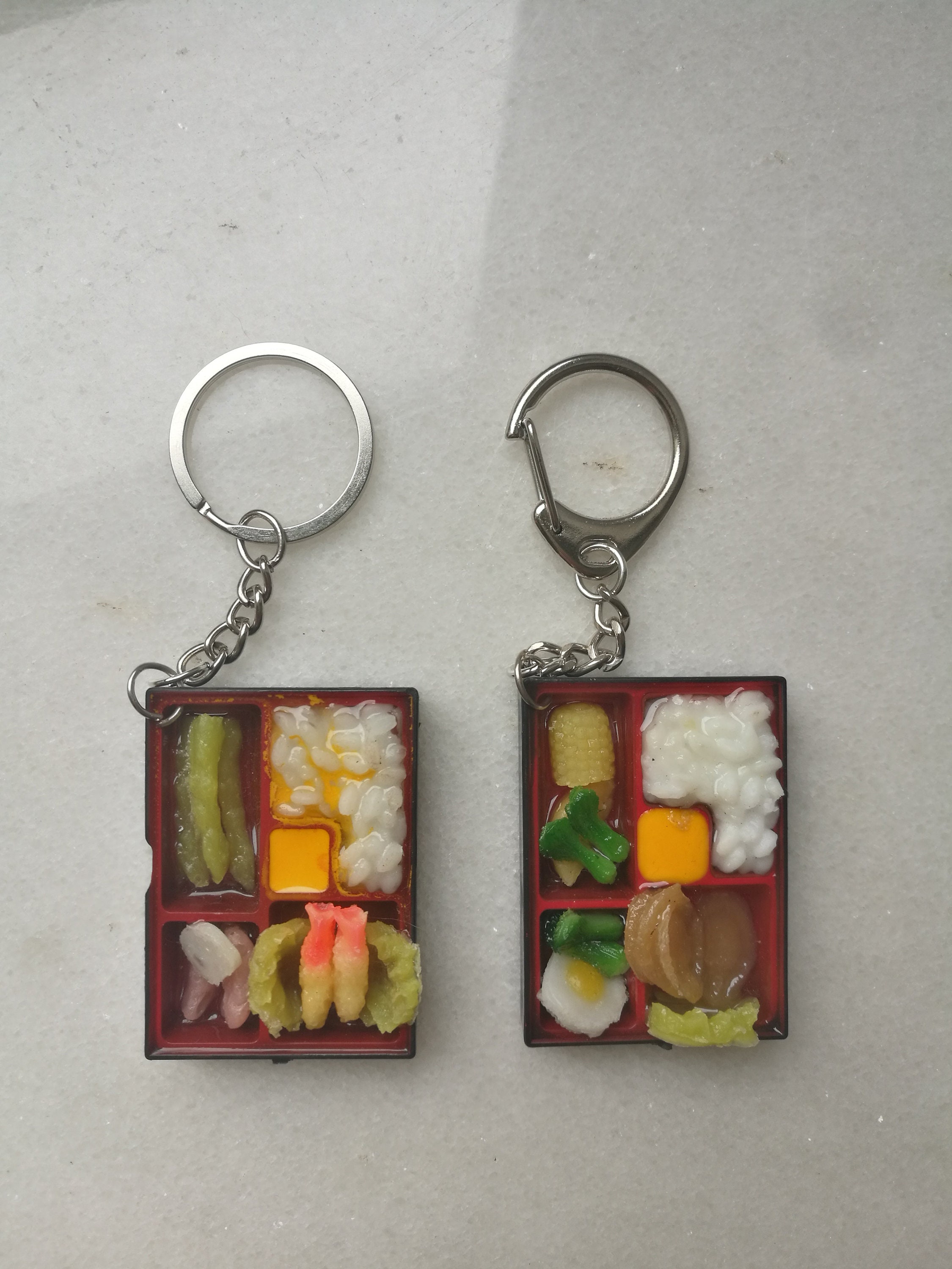 Bento Box Sushi Japan Keychain Realistic Food Cute Keyring | Etsy