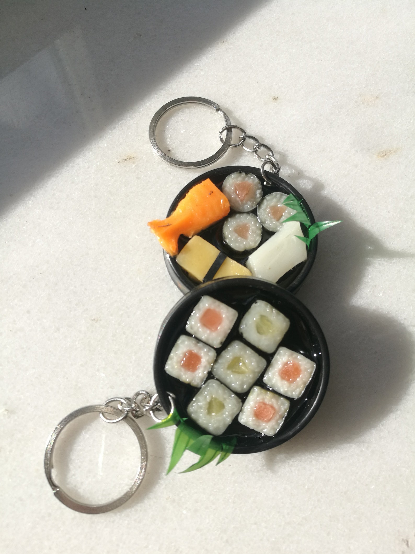Kawaii Sushi Keychain Japanese Food Keychain Miniature Fake - Etsy