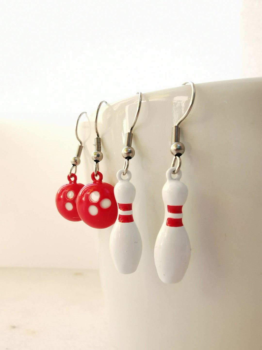 Bowling Gifts Earrings, Bowling Party Accessories, Unique Bowling Ball ...
