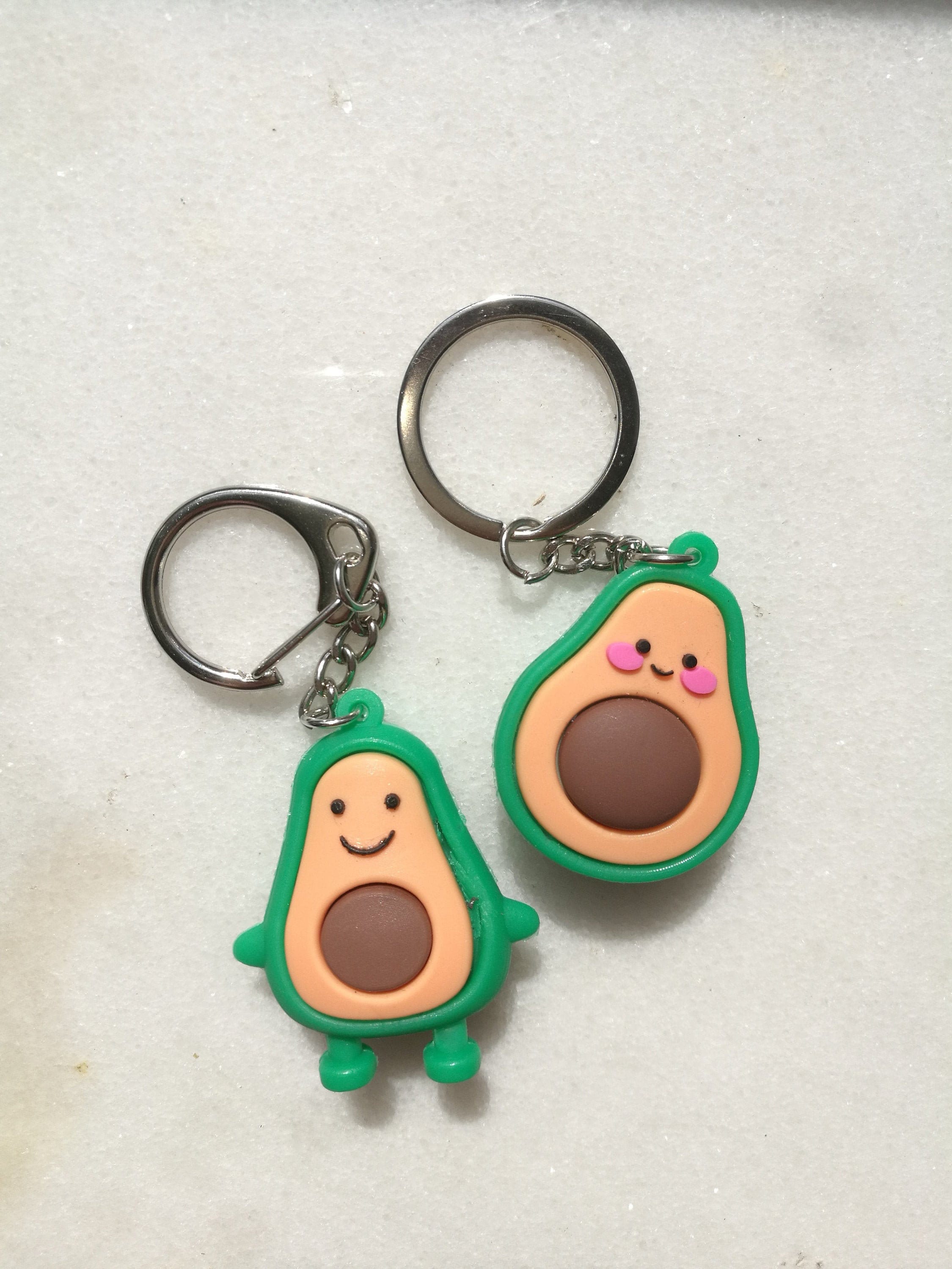 Avocado keychain mexican food keyring holy guacamole gift | Etsy