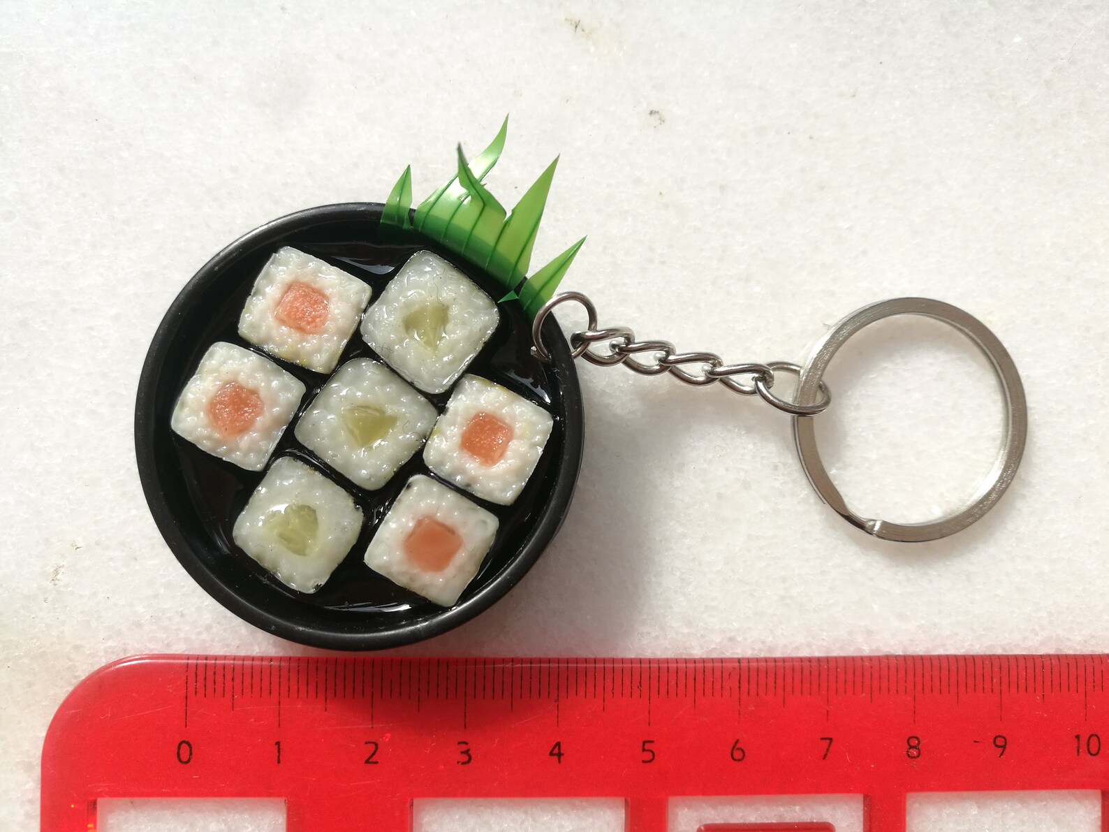 Kawaii sushi keychain japanese food keychain miniature fake | Etsy