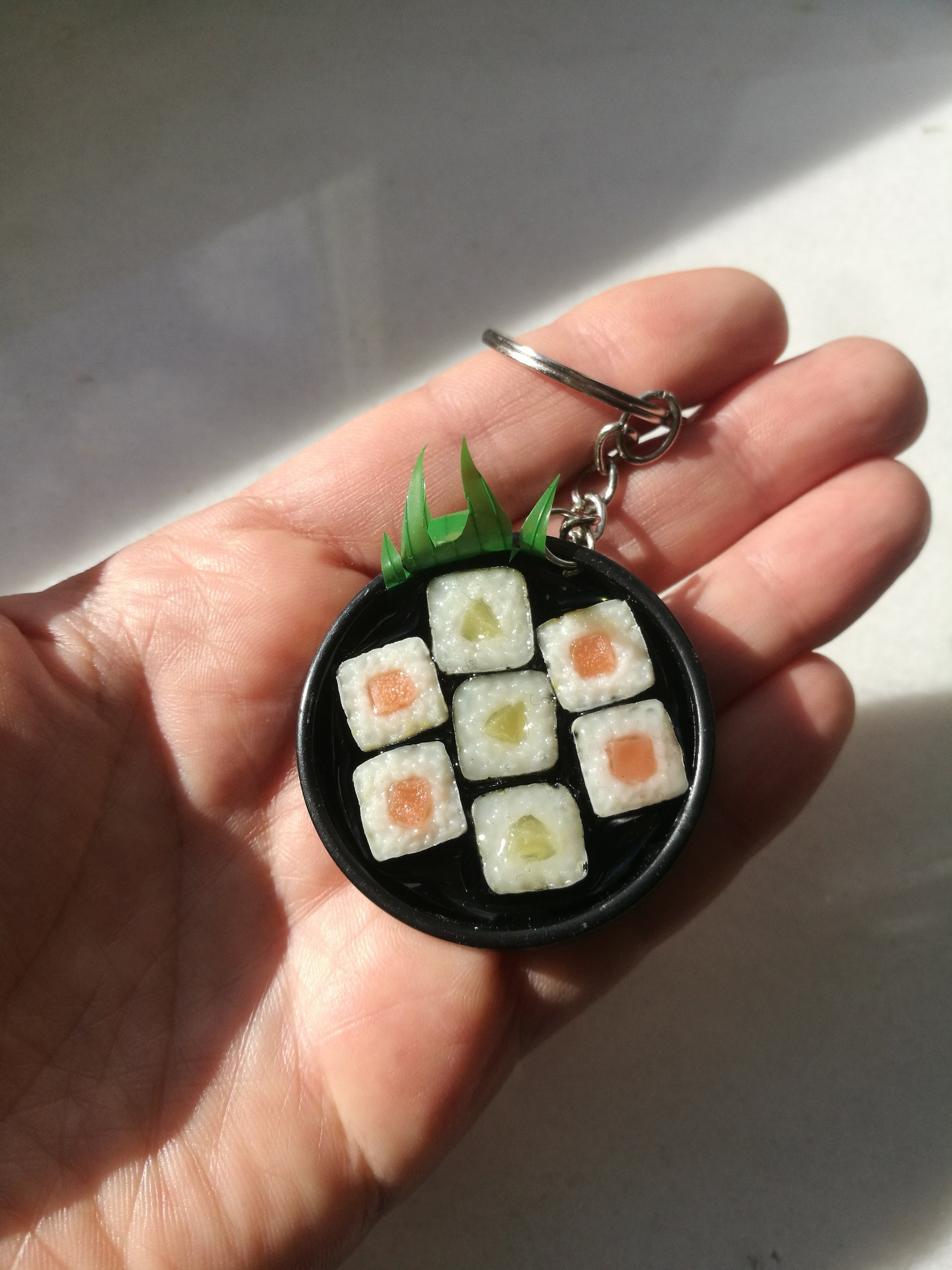 Kawaii sushi keychain japanese food keychain miniature fake | Etsy