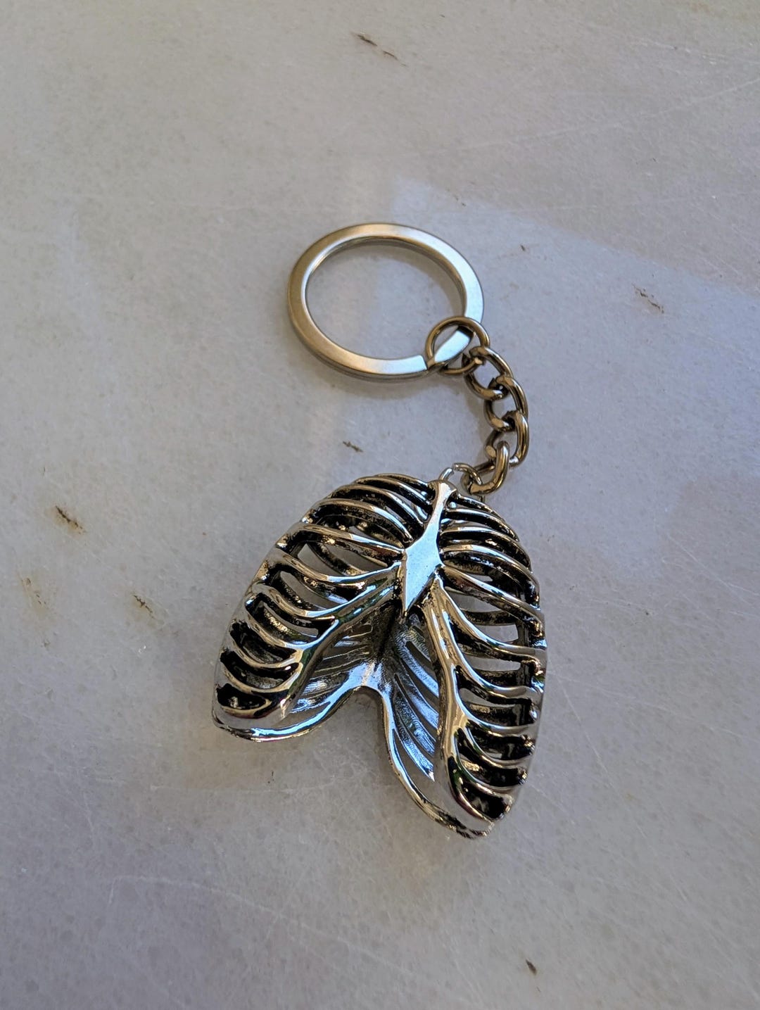 Ribcage Chest Keychain, Body Part Torso Keryring, Medical Student Gift ...