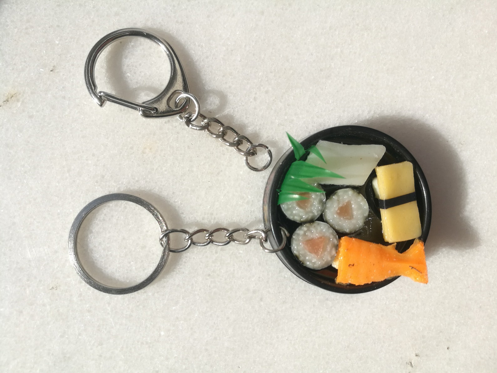 Kawaii sushi keychain japanese food keychain miniature fake | Etsy