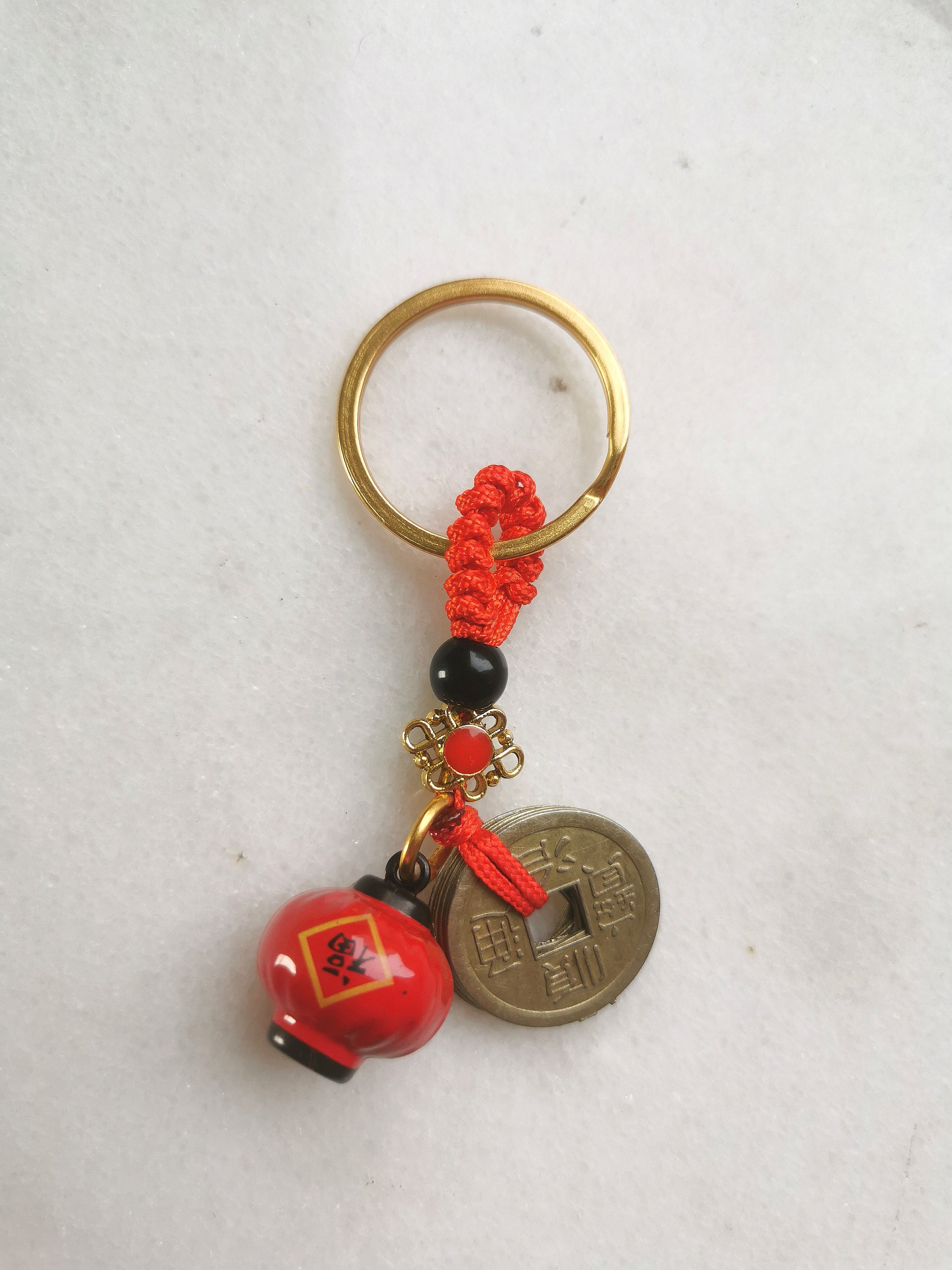 Chinese Lucky Lantern Keychain Fun Red Paper Lantern Keyring - Etsy UK