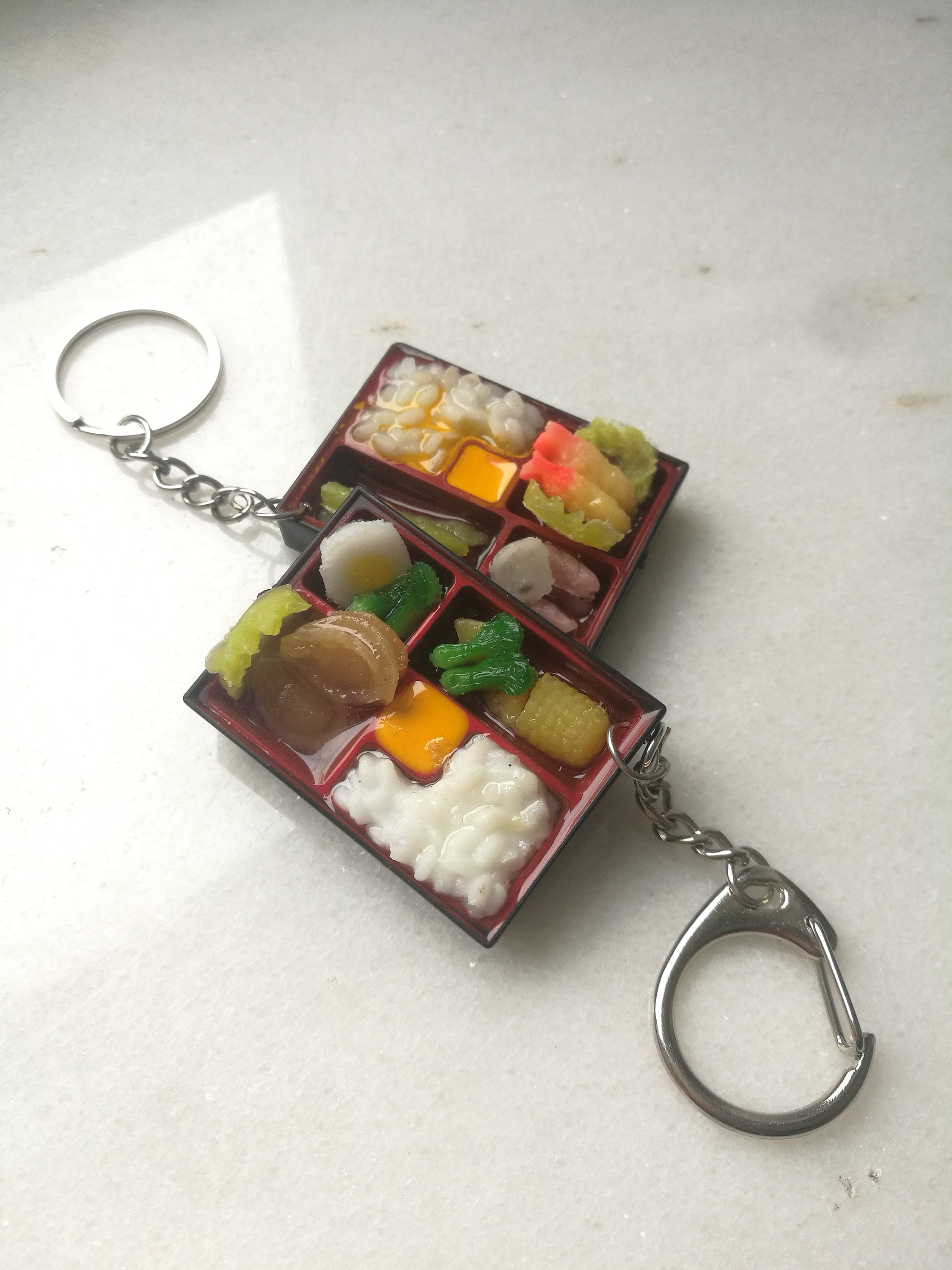 Bento Box Sushi Japan Keychain Realistic Food Cute Keyring | Etsy