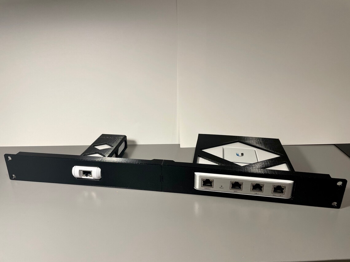 Unifi Security Gateway & Cloud Key Gen1 1U Rack Mount | Etsy