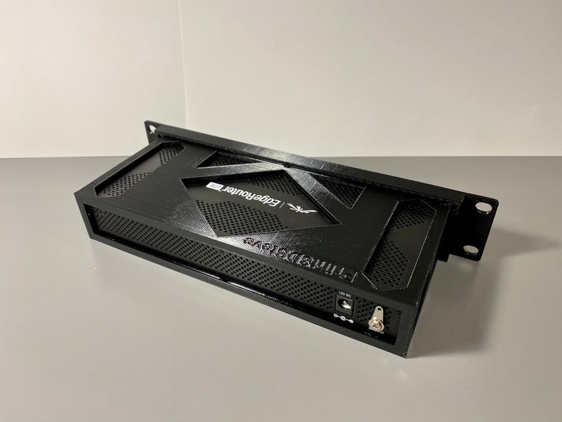 Ubiquiti Edgerouter Lite 10in Half Rack 1U Mount | Etsy