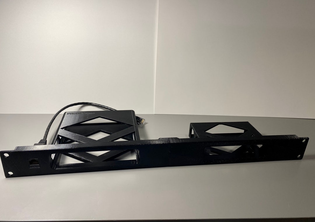 Unifi Cloud Key Gen2 Plus & Ubiquiti Edgerouter X - 1U Rack Mount - Etsy