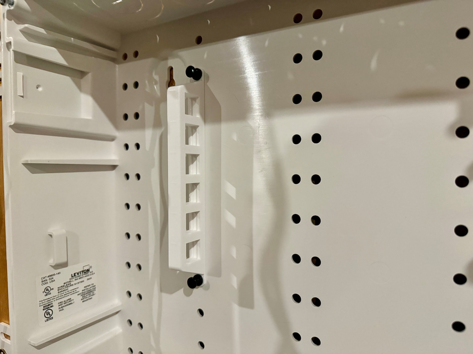 Keystone Patch Panel - Leviton Structure Media Center Mount - Etsy
