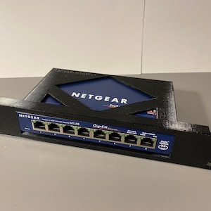 Netgear 8 Port Switch - 10in Mini Rack 1U Mount - Etsy